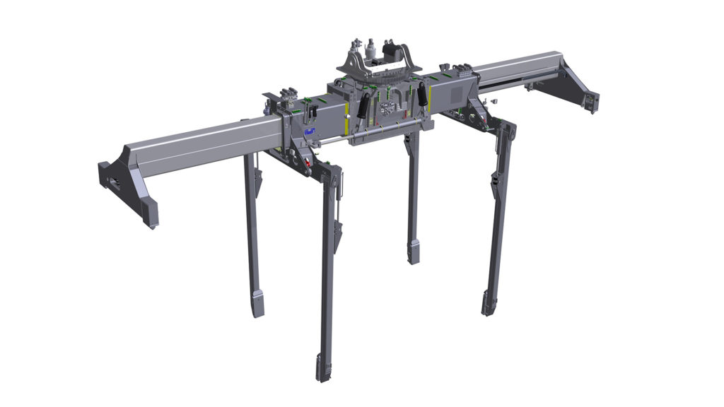 Reach stacker spreaders - Bromma