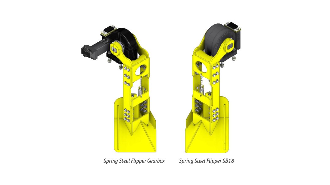 Upgrade – Spring Steel Flipper Arm - Bromma