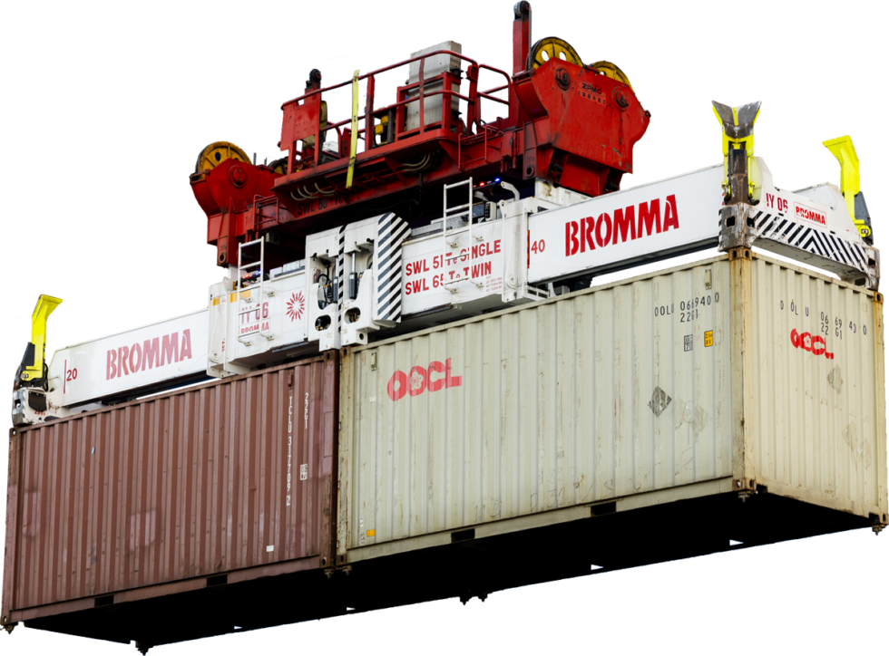 All-electric STS Spreader Product - Bromma